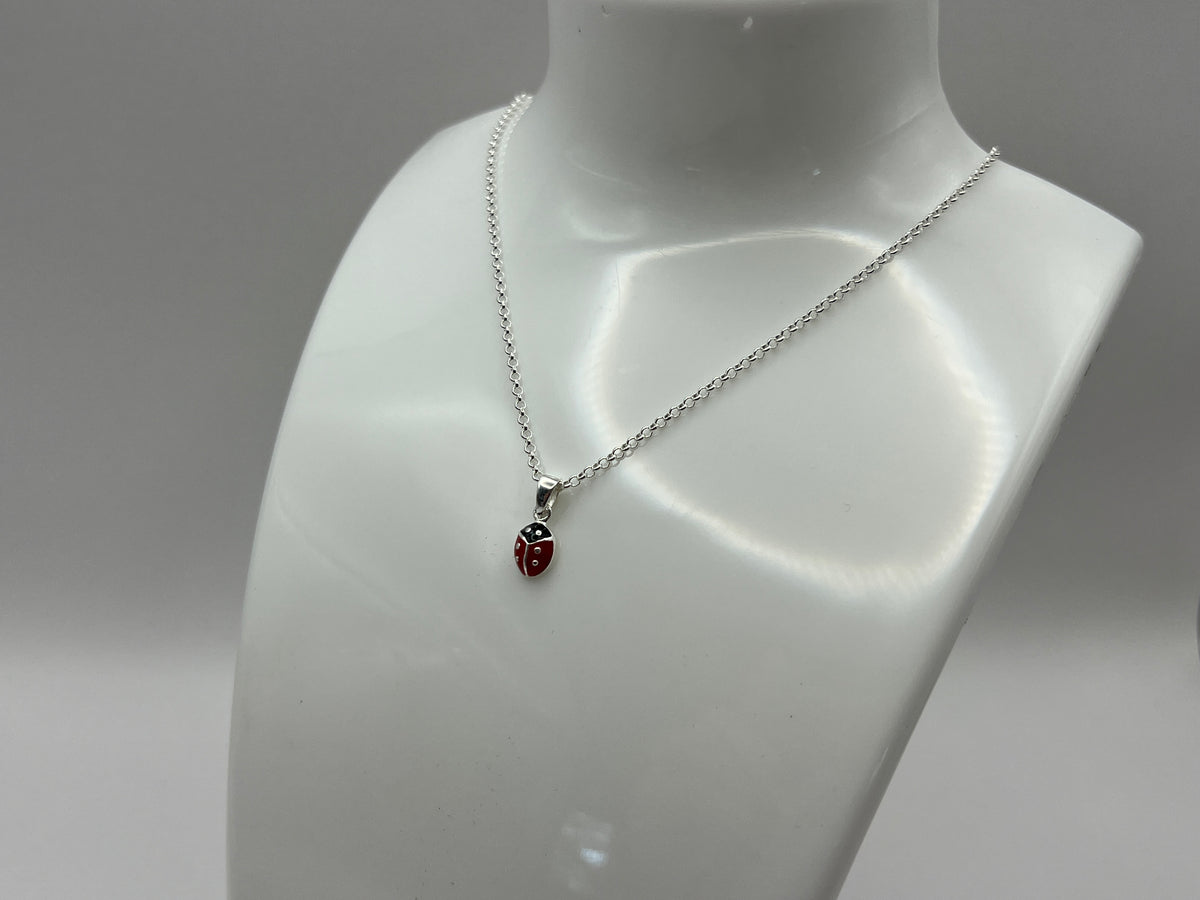 Ladybug Pendant and Chain Set | Chele Clarkin Jewellery