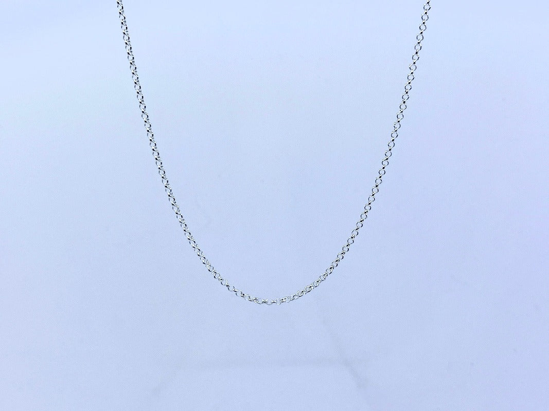 Fine Round Belcher Chain | Sterling Silver | Chele Clarkin Jewellery